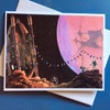 UFO, Christmas Cards, Sci Fi, Vintage, Christmas Scene, Funny Christmas ...