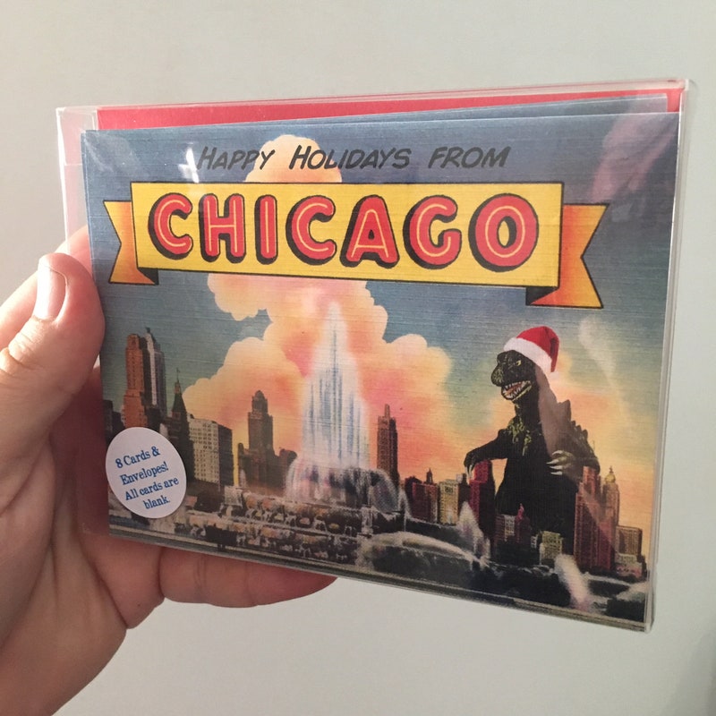 Chicago Card - Etsy