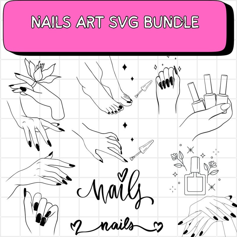 Nail Studio Decor - Etsy