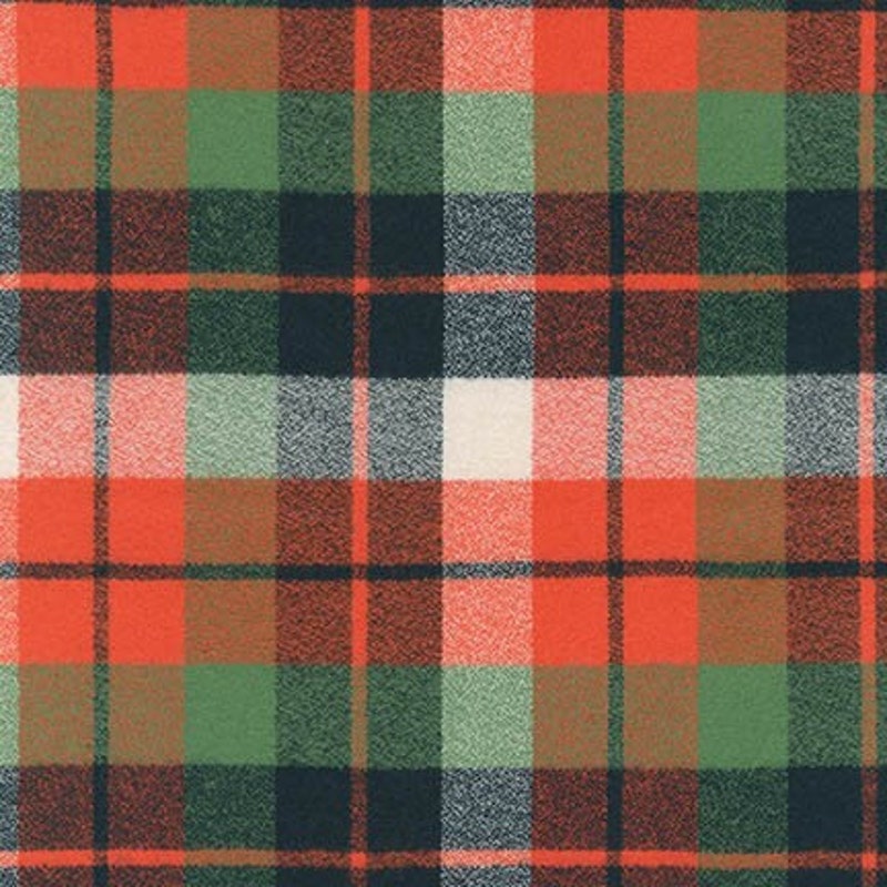 Fall Flannel Fabric - Etsy
