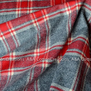 Red Plaid - Etsy