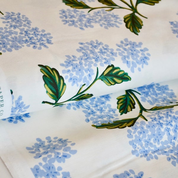 Hydrangea Fabric - Etsy