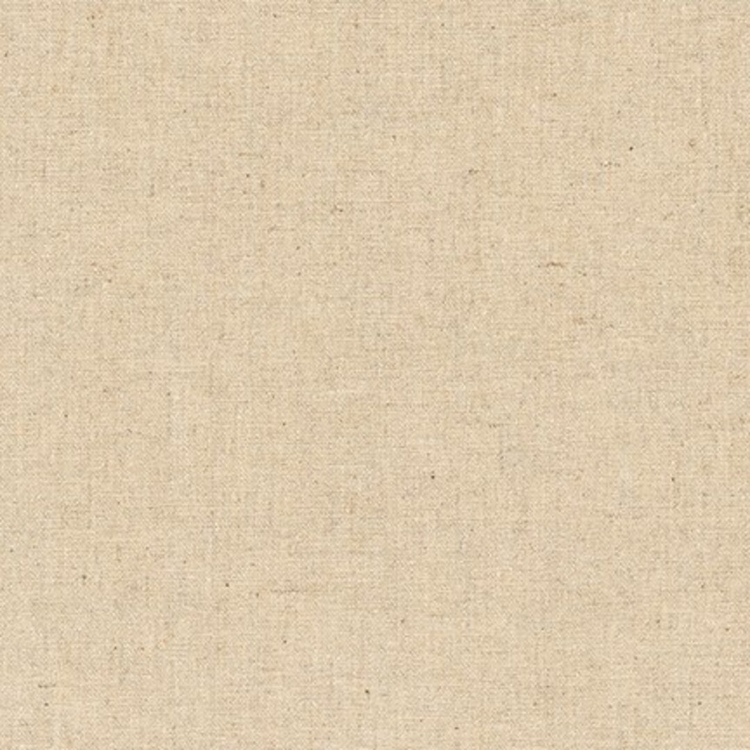 Essex NATURAL 1242 Linen Fabric, Beige Linen, Quilt Backing, Quilting ...
