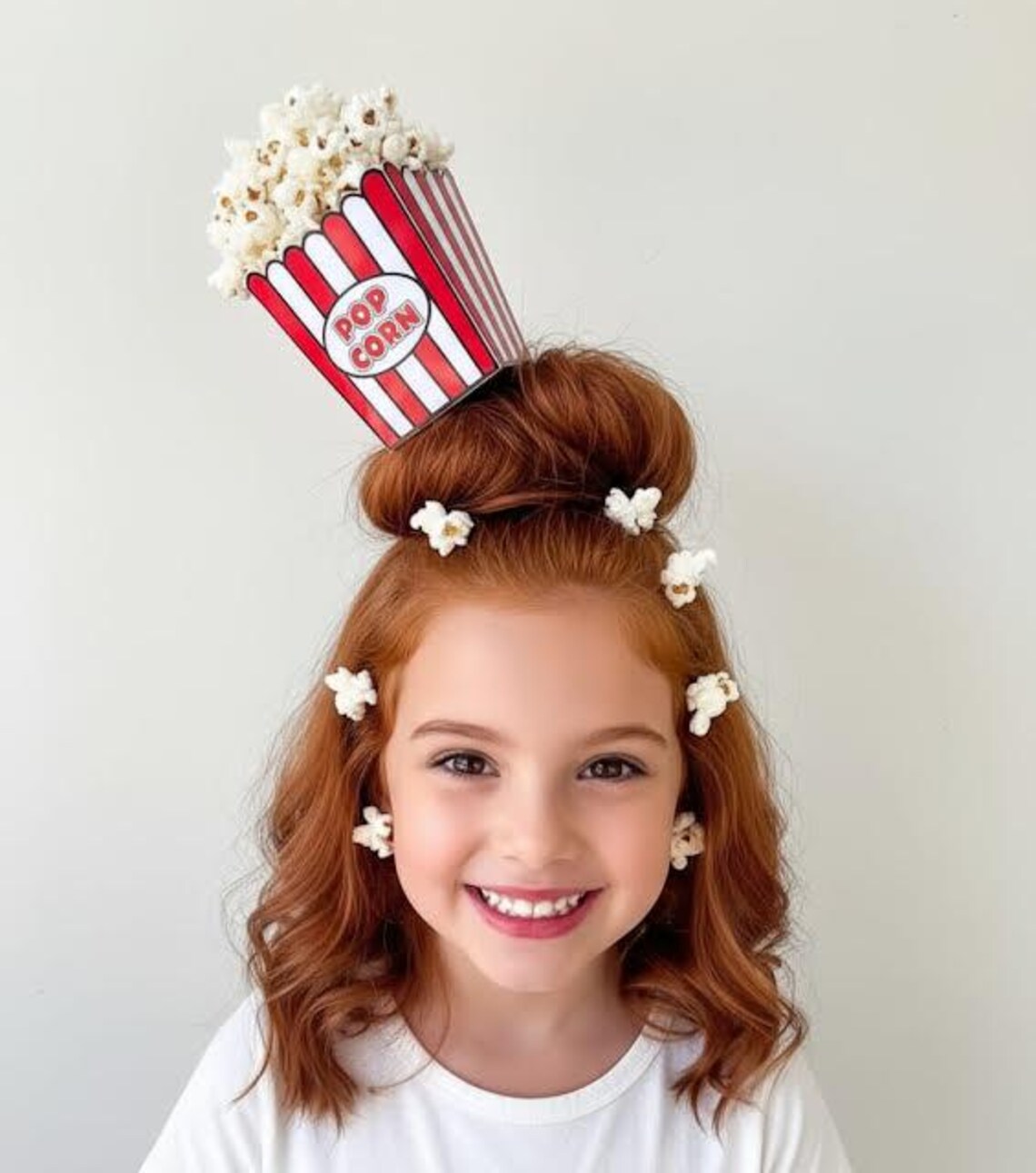 Popcorn Hair Day Printable – DIY Costume Prop (PDF Download) - Etsy UK