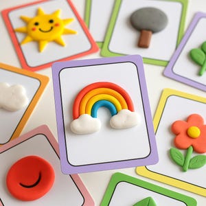Playdough Shape Matching Cards: Fine Motor Activity Mats (PDF) - Etsy