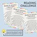 Rainbow Reading Challenge for Kids: Printable Summer Reading Tracker ...
