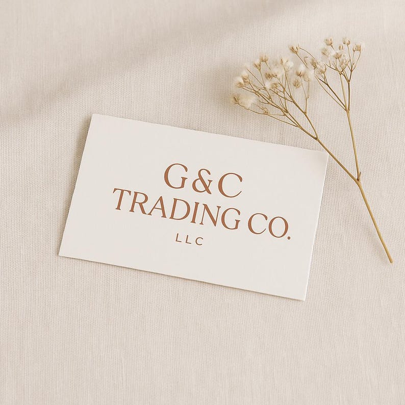 Boho Boutique Branding Kit Canva; Logo, Submark, Business Card, Social ...