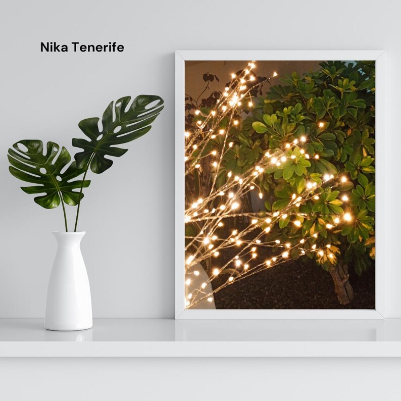Fairy Lights Tree – Night Garden Printable Bundle – Wall Art 6 Sizes ...