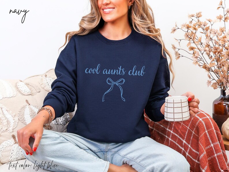 Aunts Club T-shirt - Auntie Gift, Fun Aunt Tee - Etsy