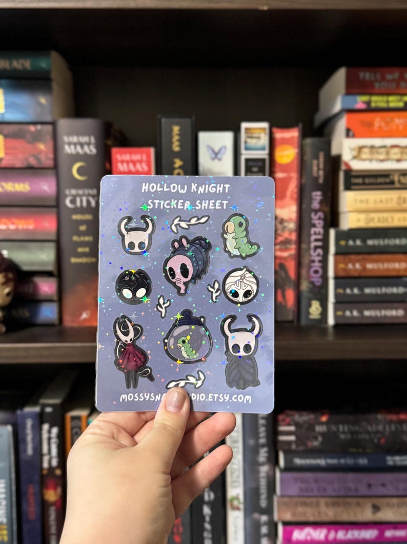 Hollow Knight Inspired Sticker Sheets - Etsy