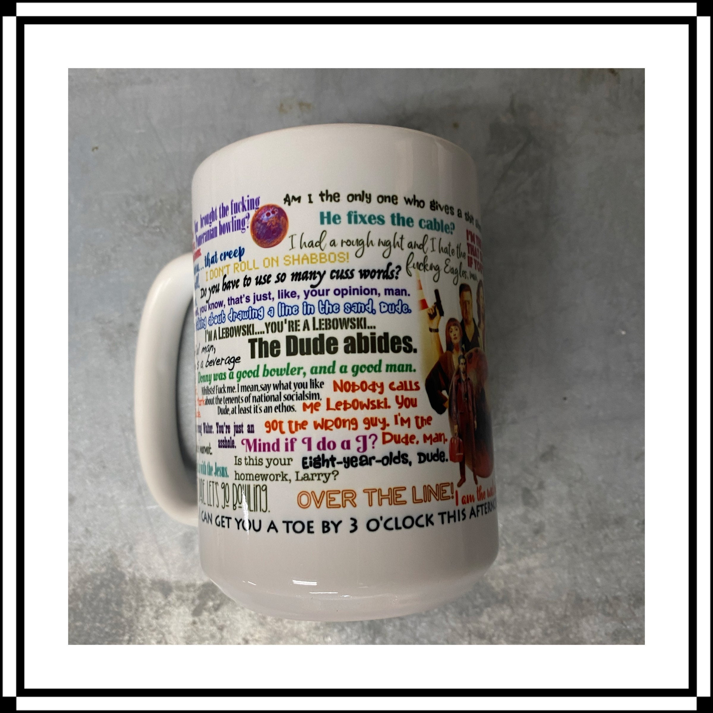The Big Lebowski Coffee Mug - Etsy