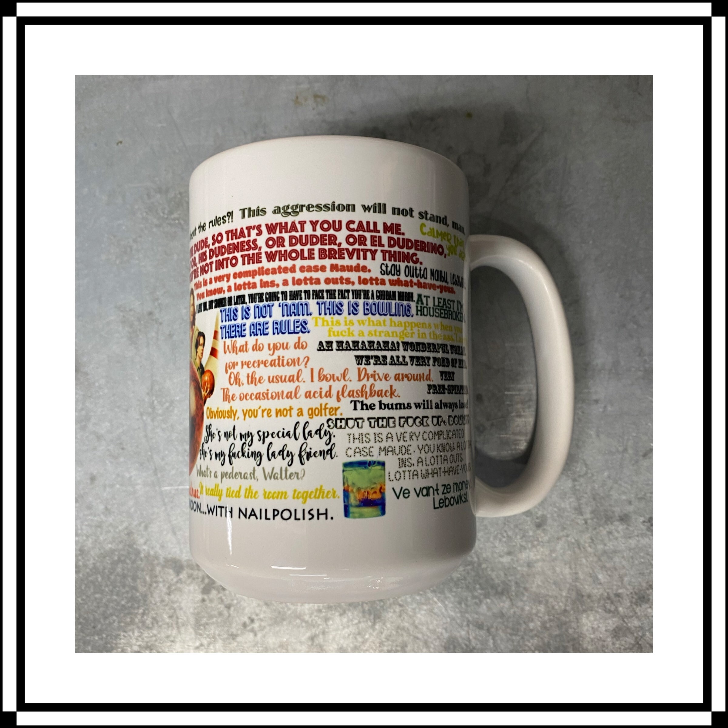 The Big Lebowski Coffee Mug - Etsy