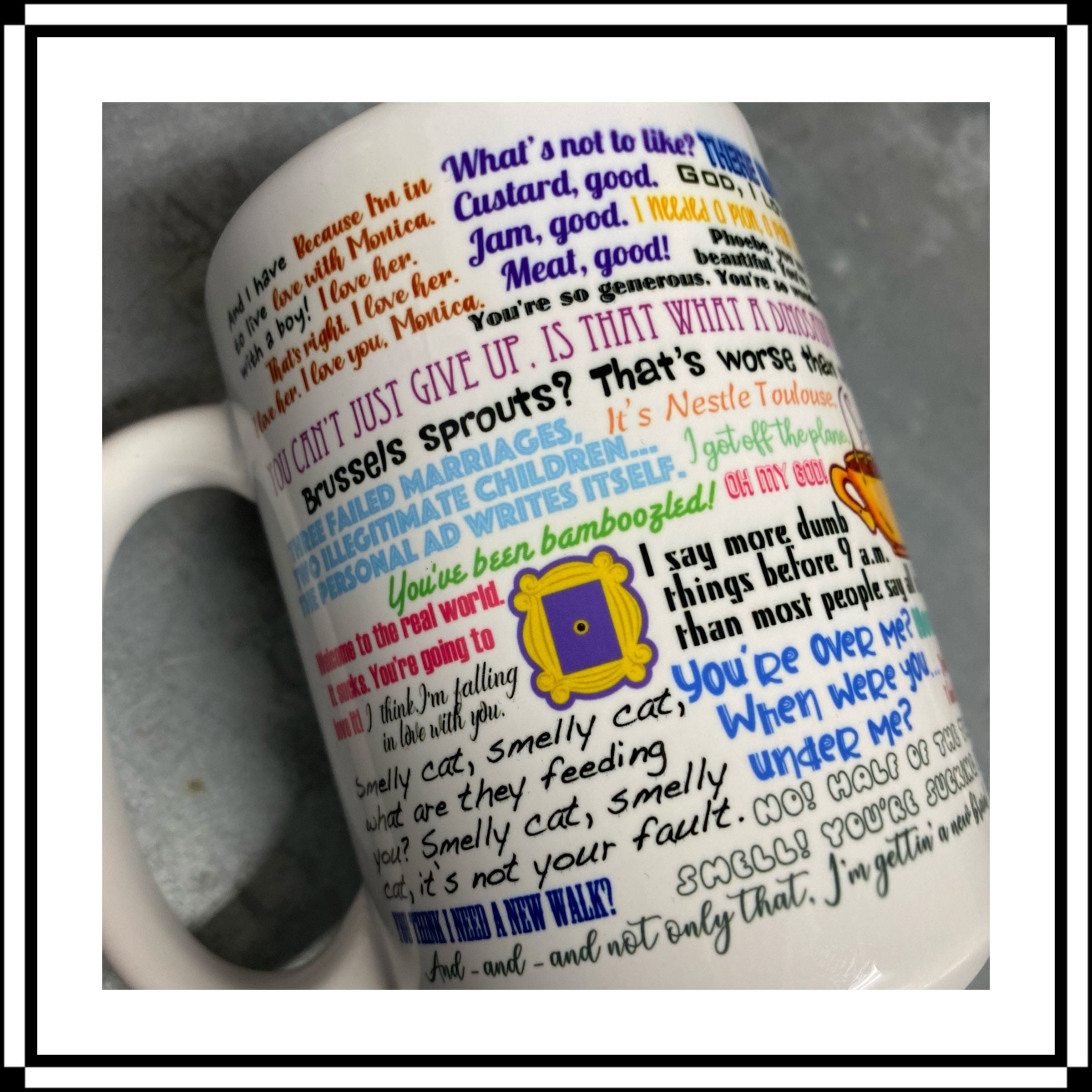 Friends TV Show Sayings Coffee Mug - Etsy