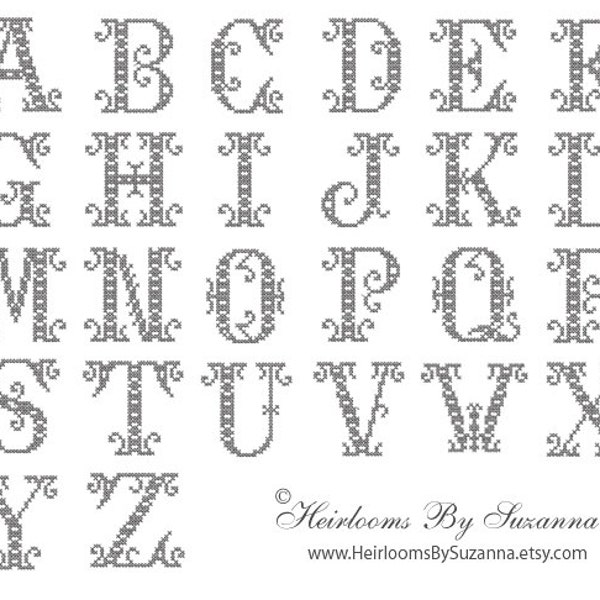 Cross With Monogram - Etsy