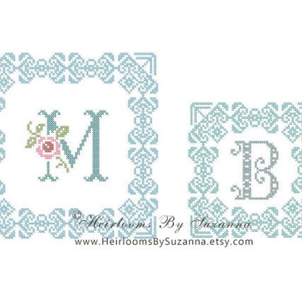 Cross With Monogram - Etsy
