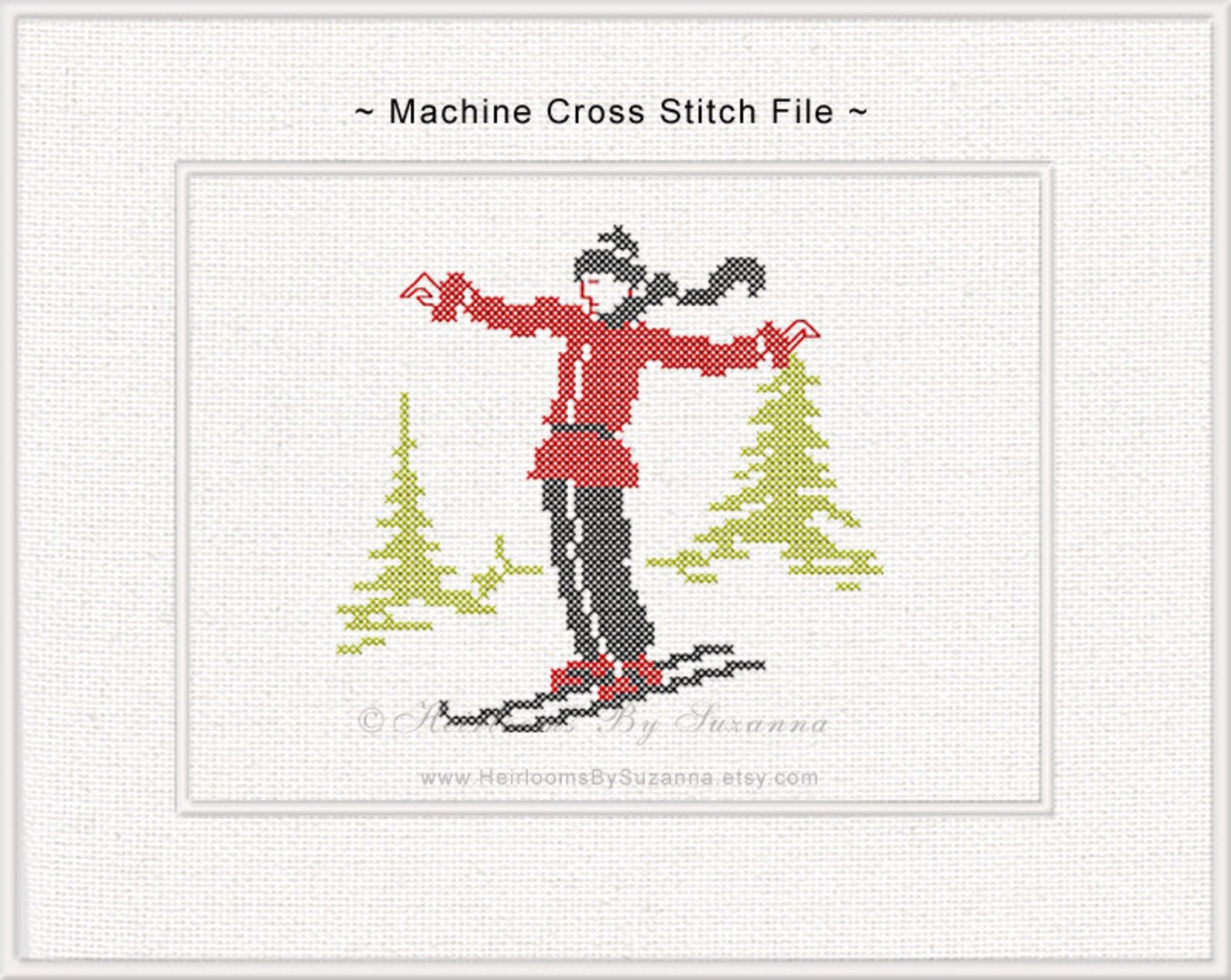 Machine Cross Stitch Embroidery Design Old Fashioned Male - Etsy