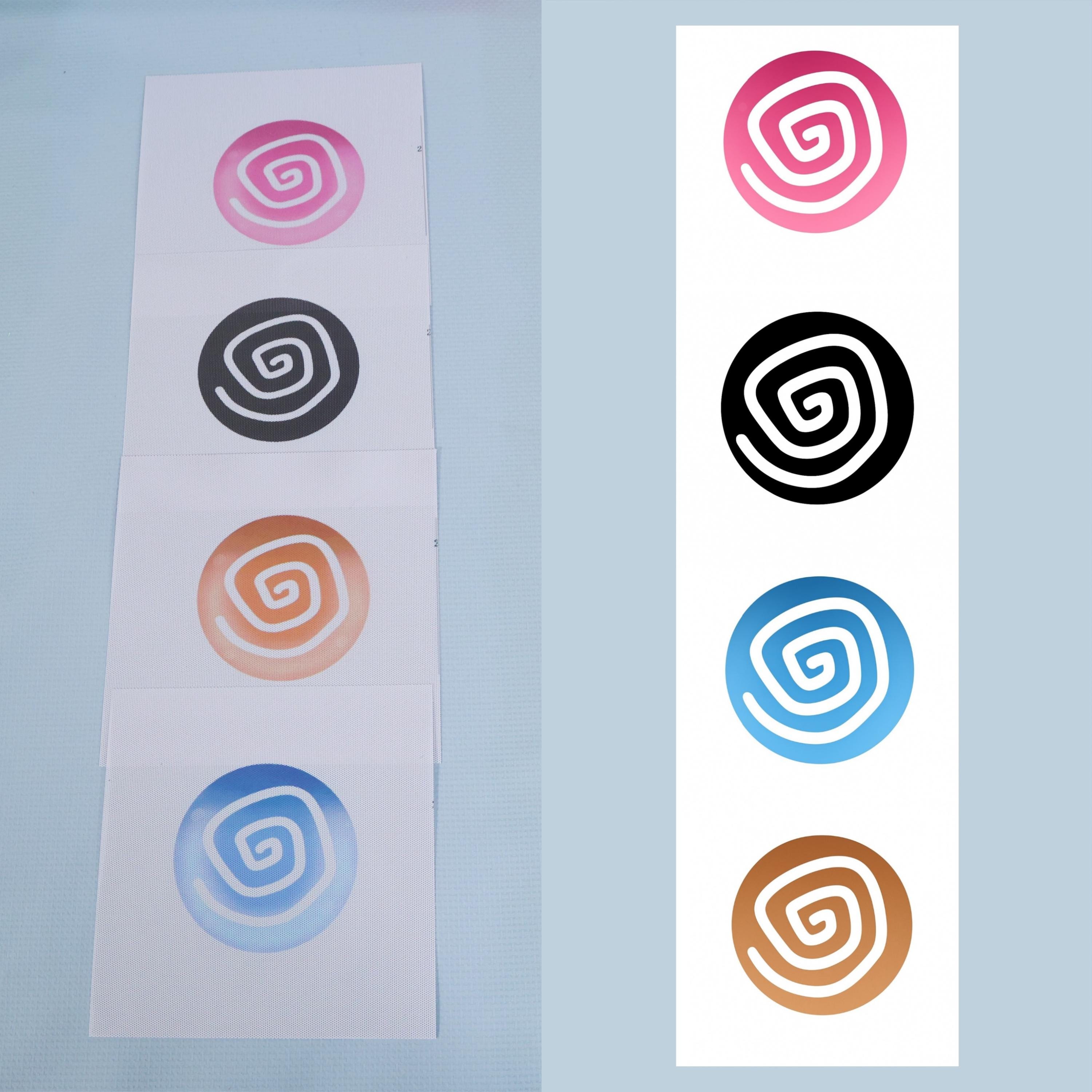 Kigurumi Spiral Eye Lens for Fursuit Printed Anime Style Animal Eyes ...