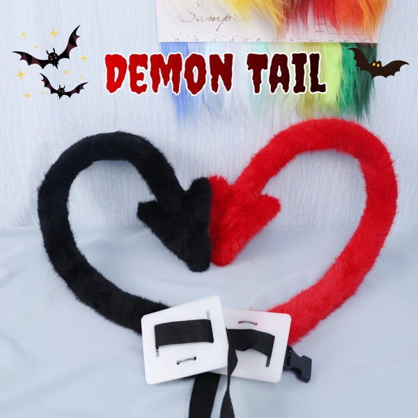 Demon Tail Cosplay - Etsy