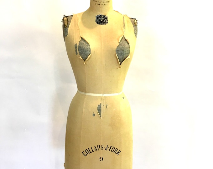 Antique Dress Form. Adjustable Dress Form Mannequin. 1900s Dressmakers ...
