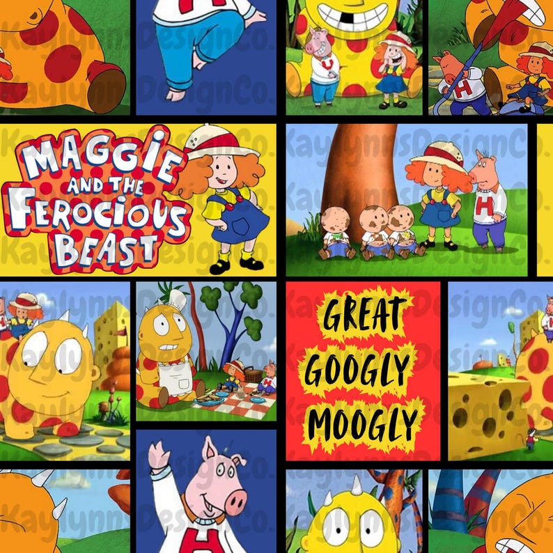 Maggie and the Ferocious Beast - Etsy