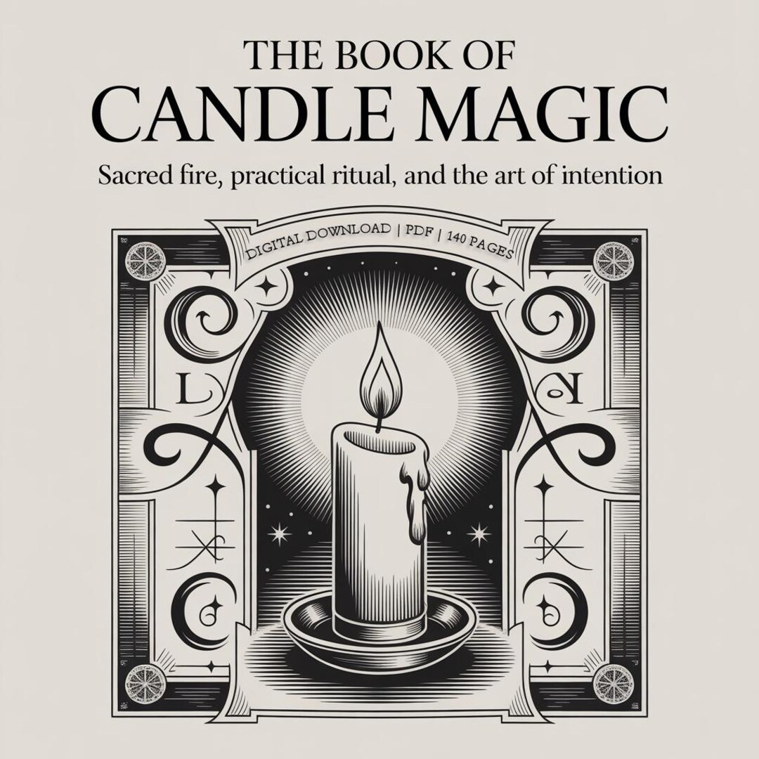 The Book of Candle Magic – Wiccan Ritual Guide, Practical Witchcraft ...