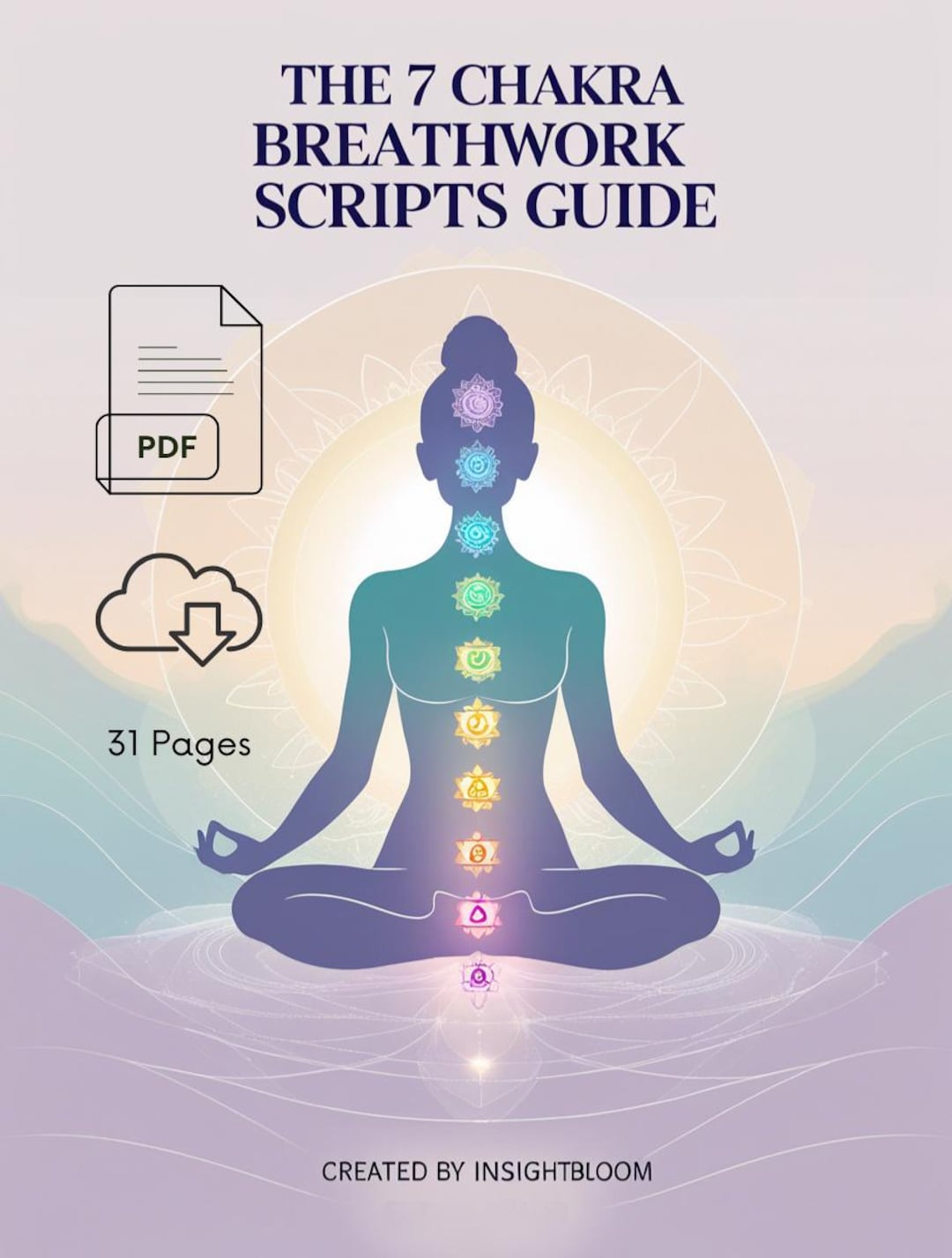 The 7 Chakra Breathwork Scripts Guide, PDF, Printable Ebook - Etsy