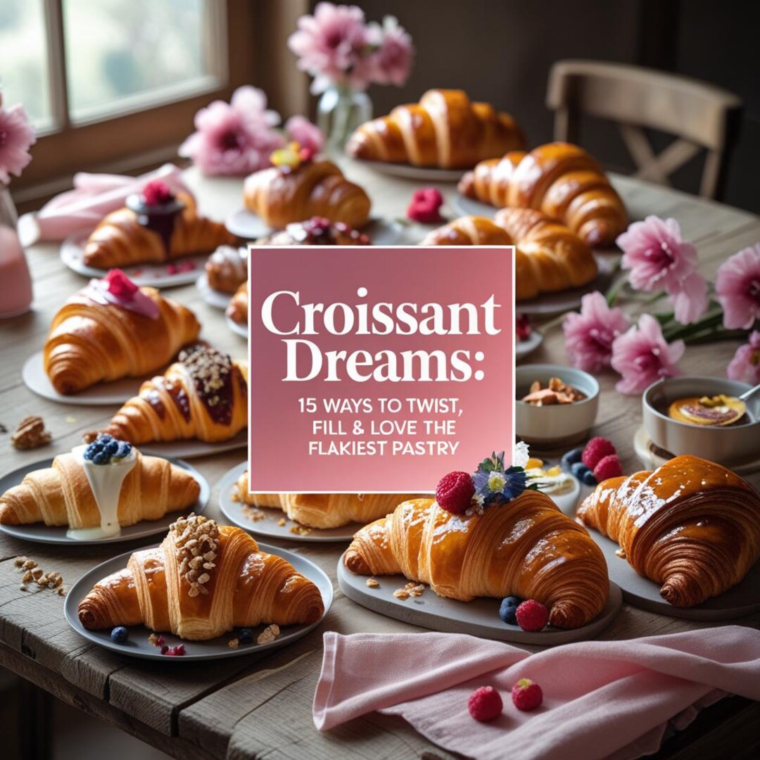 Croissant Recipe Guide | 15 Easy Stuffed Croissants PDF | Digital ...