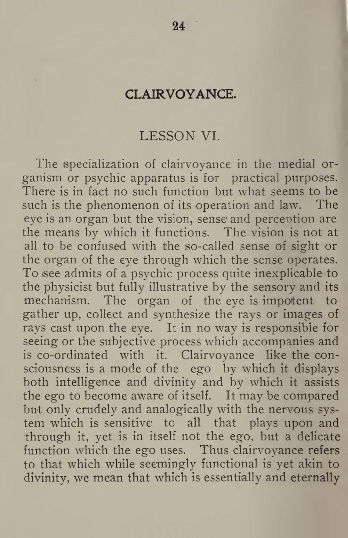 Easy Lessons for the Unfoldment of Psychometry, Clairvoyance ...