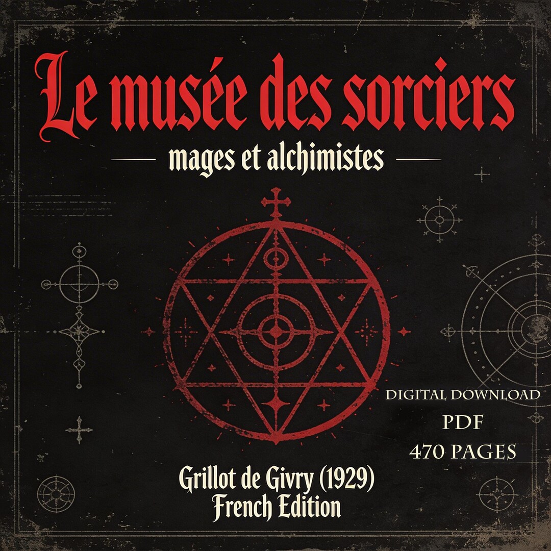 Le Musée Des Sorciers, Mages Et Alchimistes (1929), Witchcraft, Magic ...
