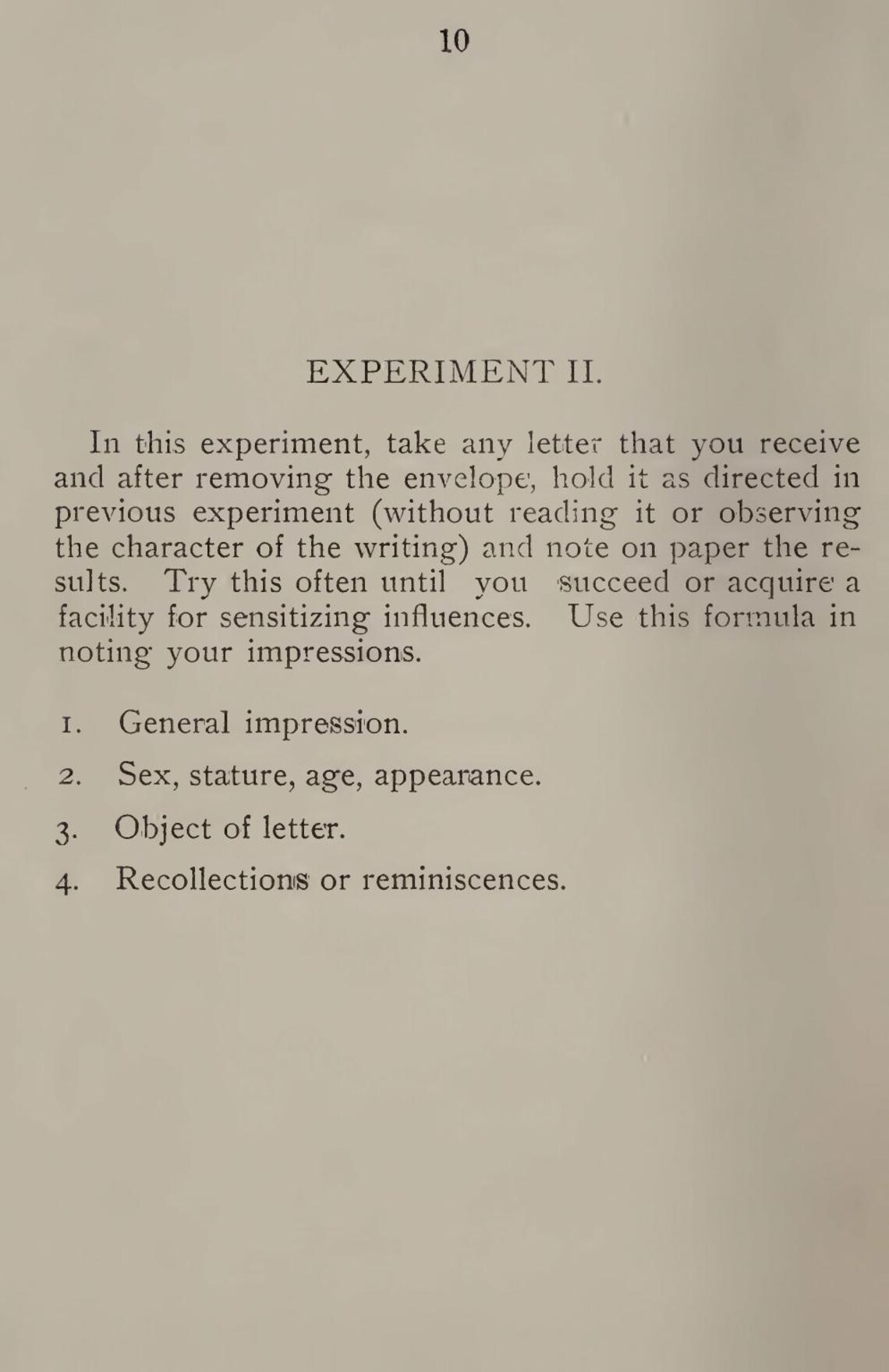 Easy Lessons for the Unfoldment of Psychometry, Clairvoyance ...