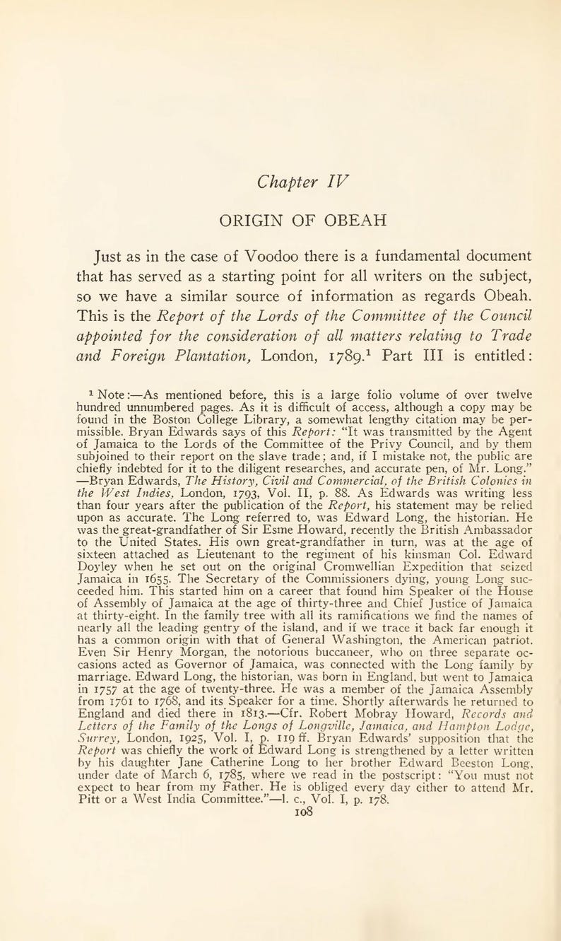 Voodoos and Obeahs – Vintage Occult Book, Jamaica Magic, Afro-caribbean ...