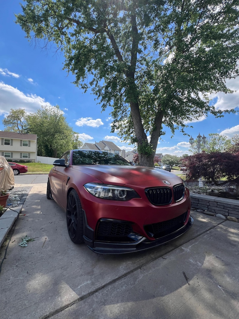 Front Bumper Flares Canards BMW F22 M240i M235i - Etsy