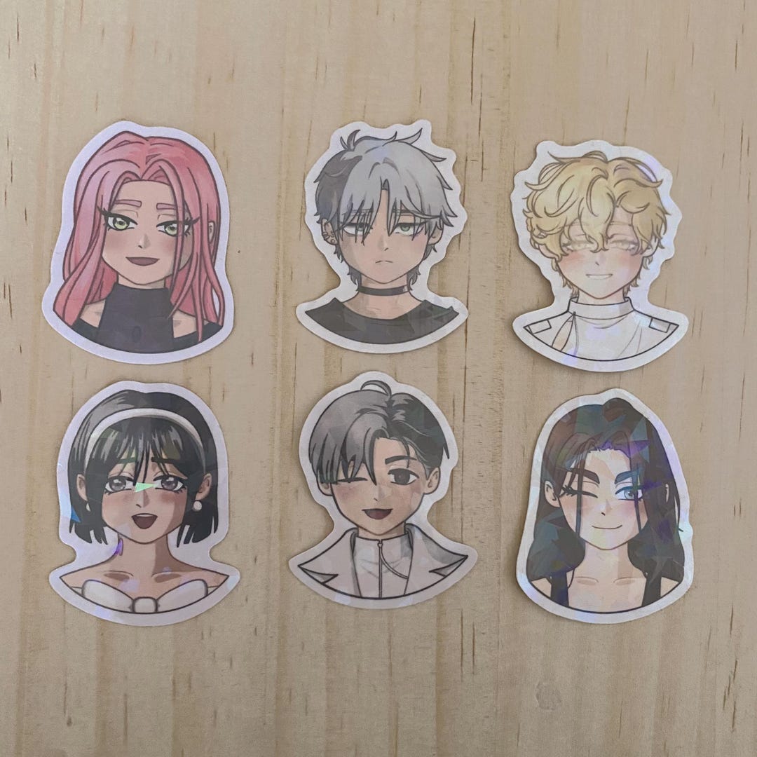 ALNST Stickers - Alien Stage | Ivan, Till, Mizi, Sua, Luka, Hyuna | - Etsy