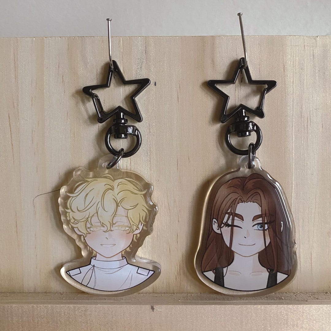 Luka & Hyuna Acrylic Keychain | HYULUKA | - Alien Stage | ALNST | - Etsy