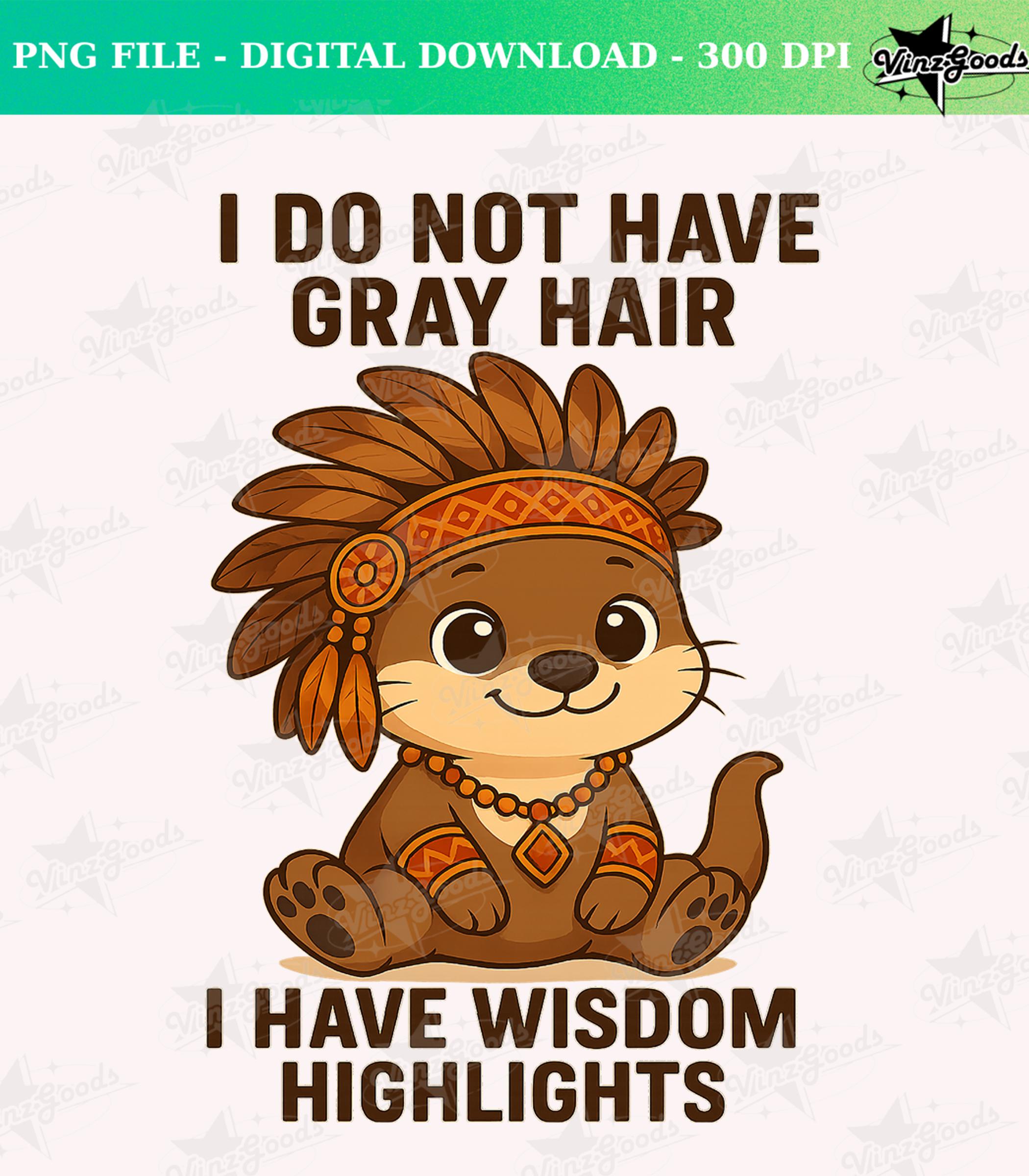 Funny Otter PNG Bundle | 3 Styles -sublimation Design | Cute Wisdom ...