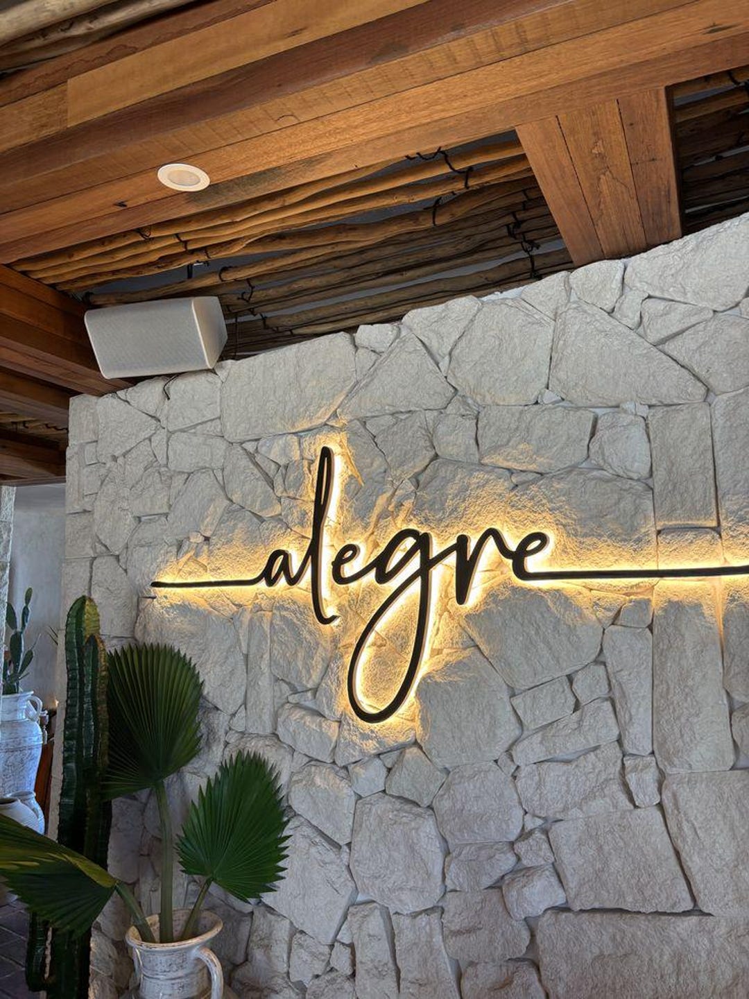 Custom 3D LED Backlit Business Sign, Stainless Steel Logo, Storefront ...