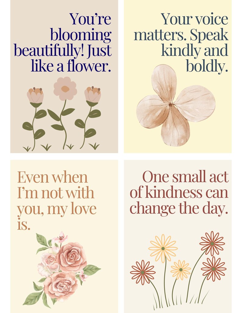 Printable Lunchbox Notes for Kids | 28 Encouraging & Positive ...