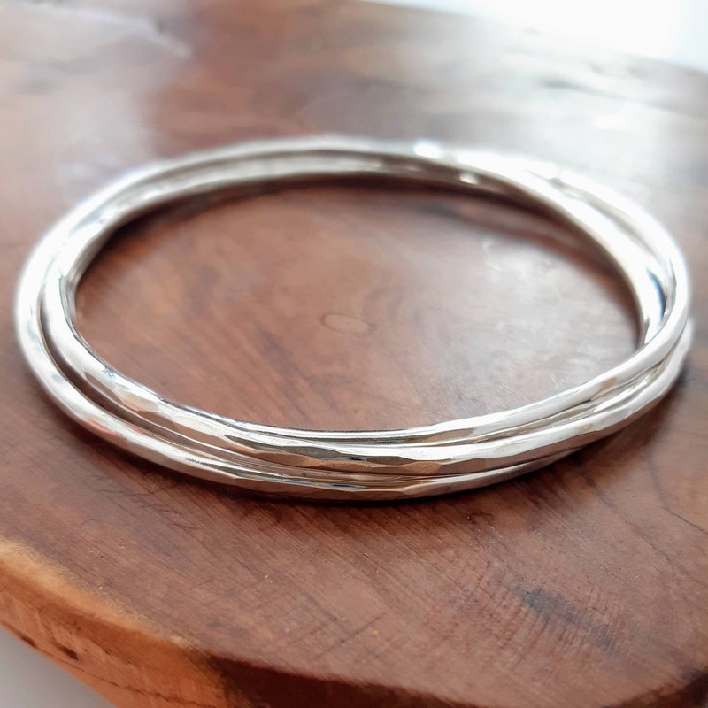 Triple Bangle - Etsy