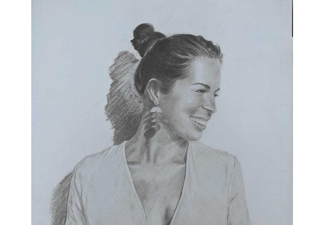 Custom Pencil Portraits, Hand Drawn Portraits, Custom Pencil Drawing ...