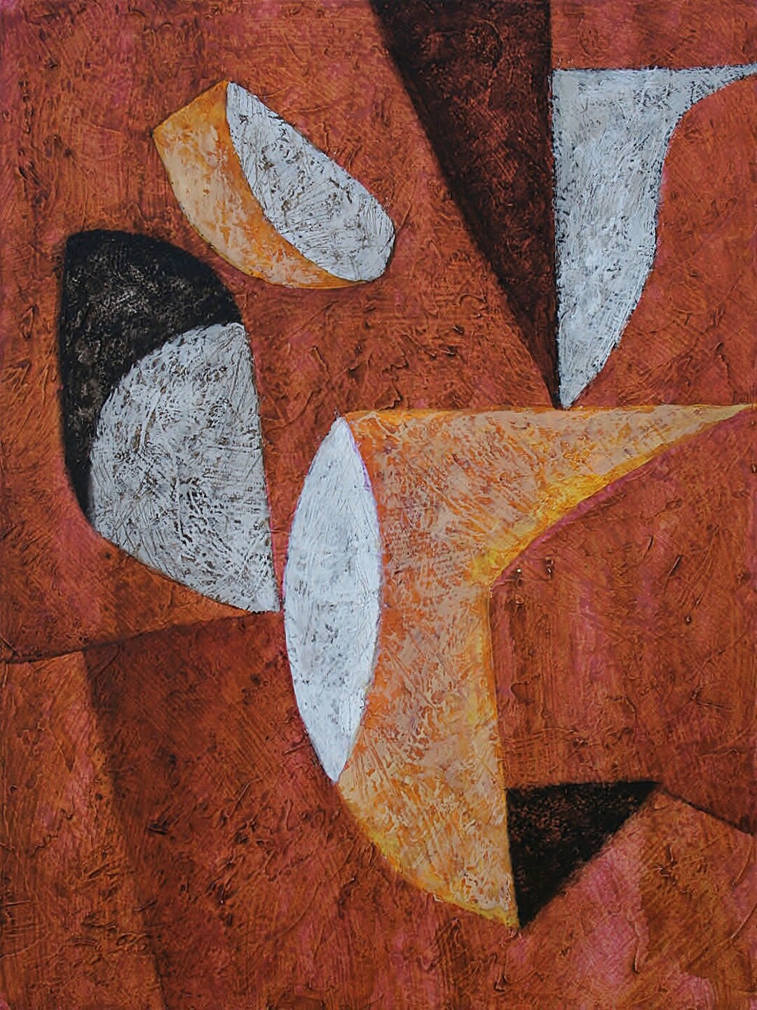 Original Painting. 12x16 Inches. 'SHAPES' - Etsy
