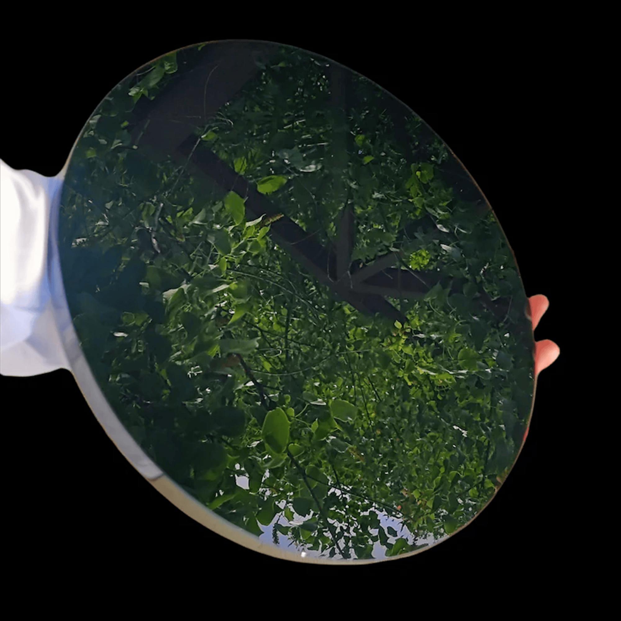 Black Obsidian Mirror Disc Scrying Mirror Meditation Spiritual ...