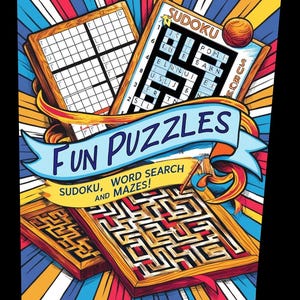 Printable Kids Activity Book: 100+ Pages of Puzzles, Coloring, and ...