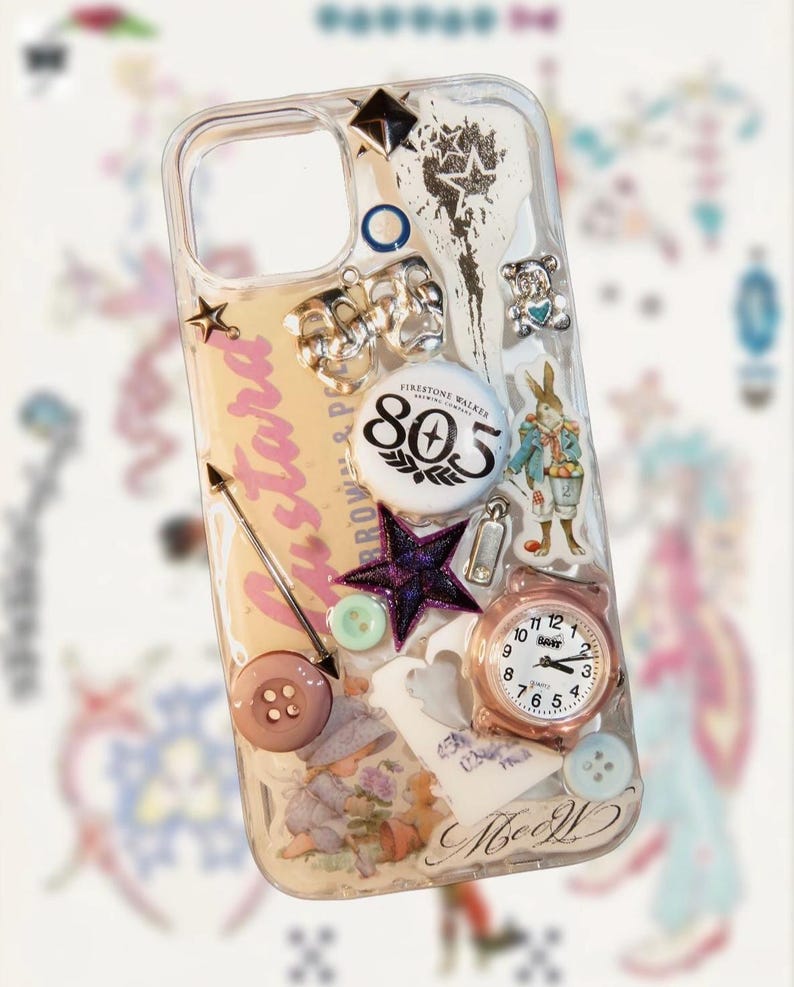 Handmade Custom Junk and Clutter Phone Case Made to Order | Gift for ...