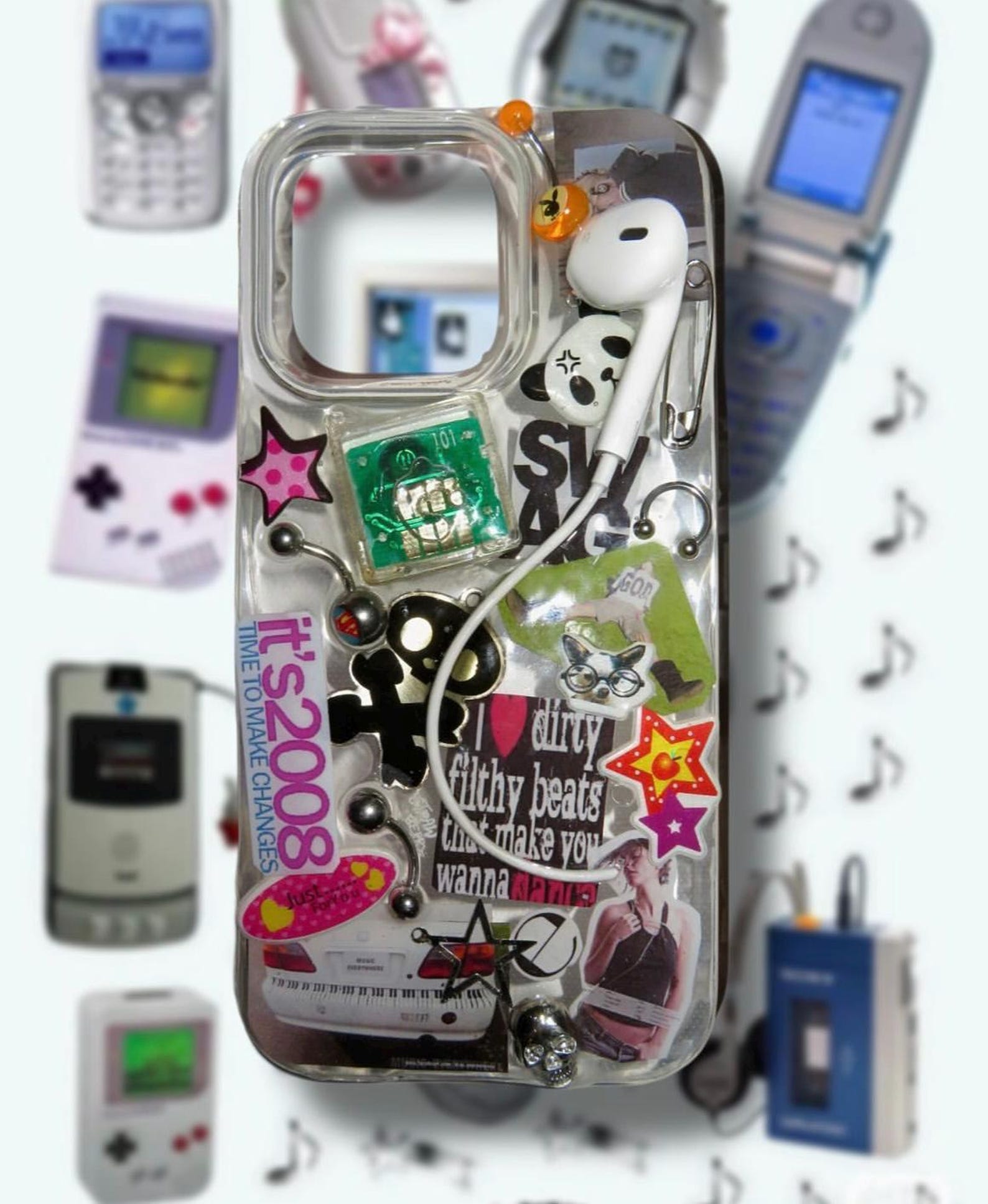 Handmade Custom Junk and Clutter Phone Case Made to Order | Gift for ...