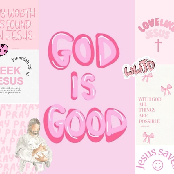 Pink Christian Desktop Wallpaper - Etsy