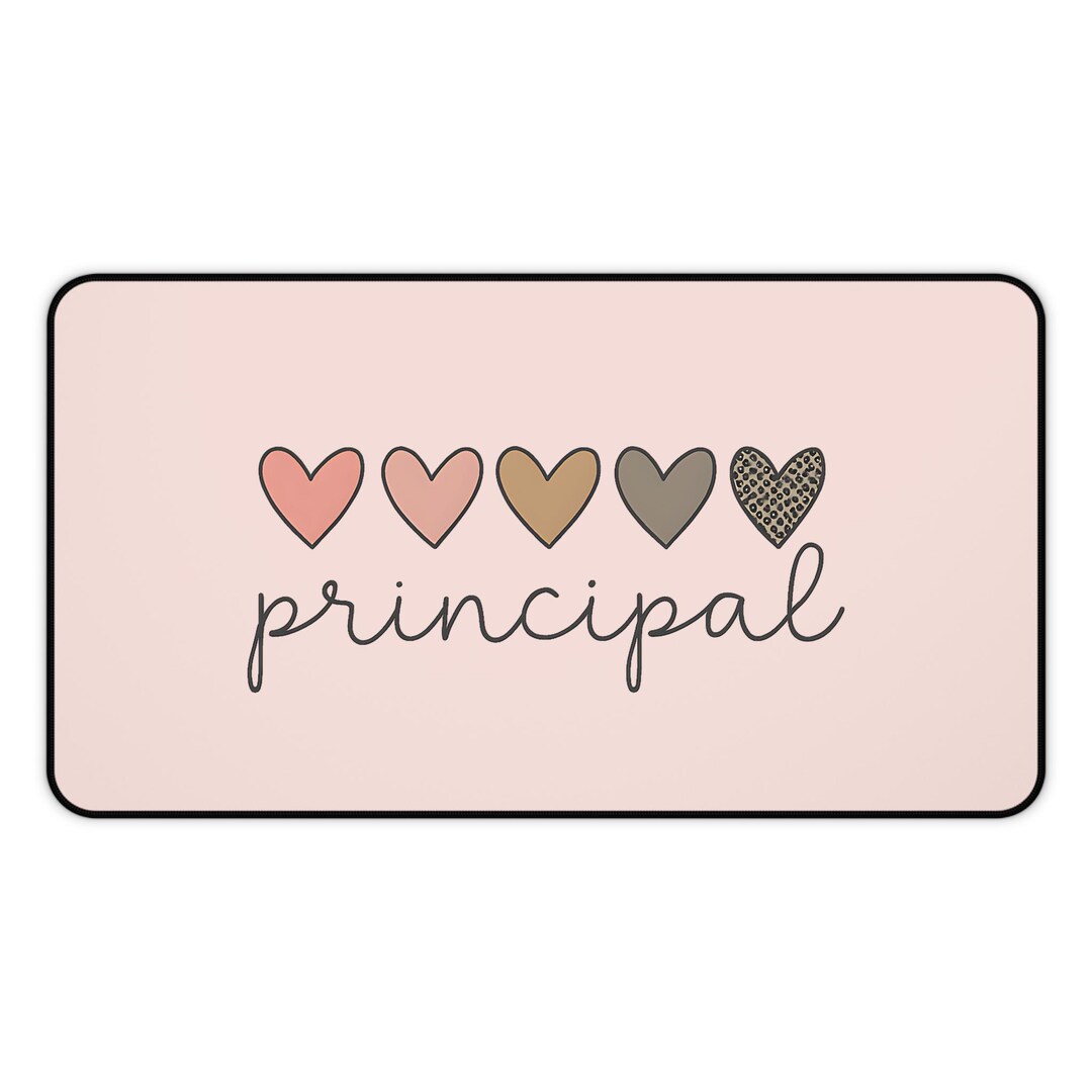 Principal Desk Mat Principal Mouse Pad Teacher Mouse Pad Gift for Her ...