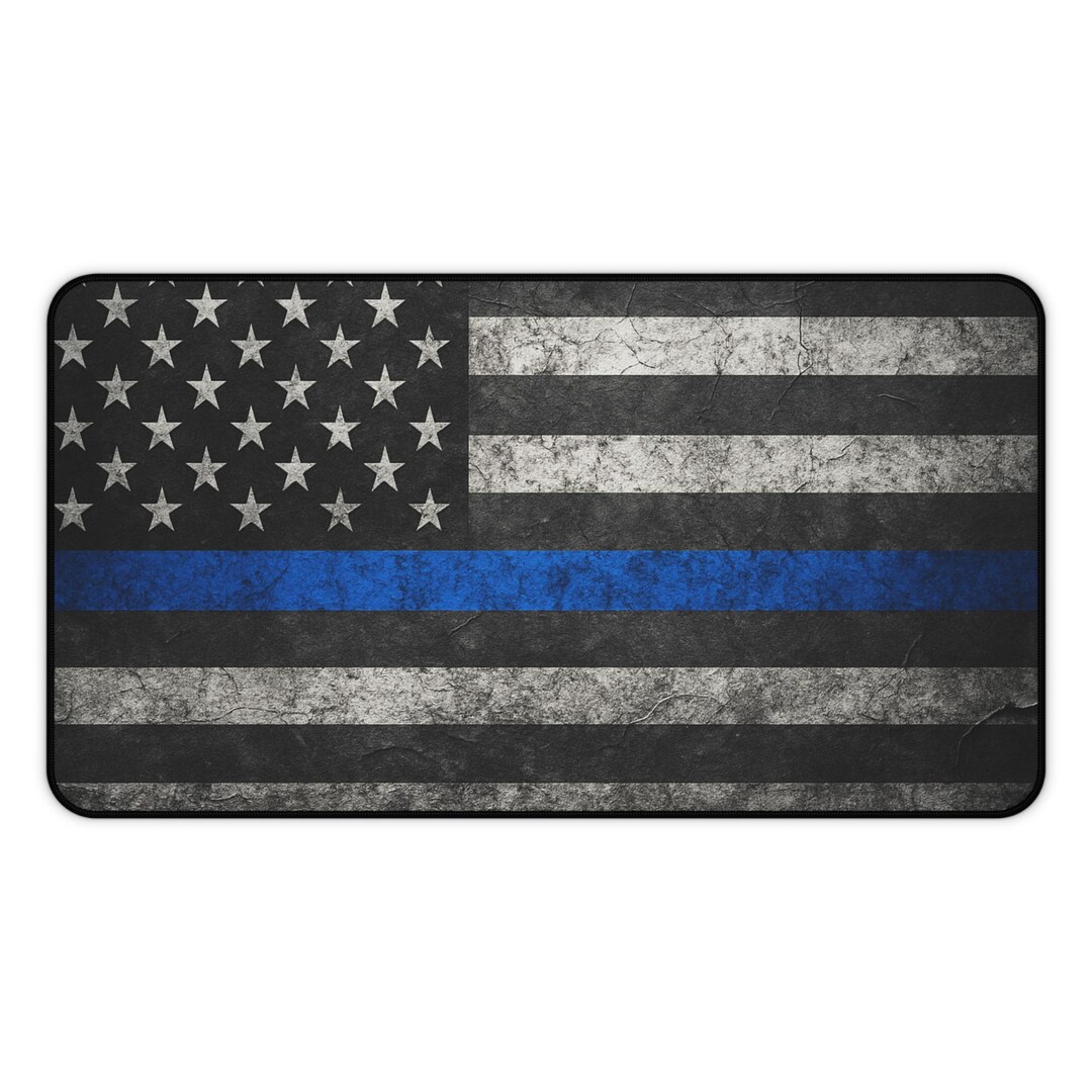 Police Desk Mat Law Enforcement Gift for Police Officer Police Gaming ...