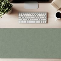 Sage Green Desk Mat: Large Mouse Pad, Plain Mouse Pad, Extended Deskmat ...