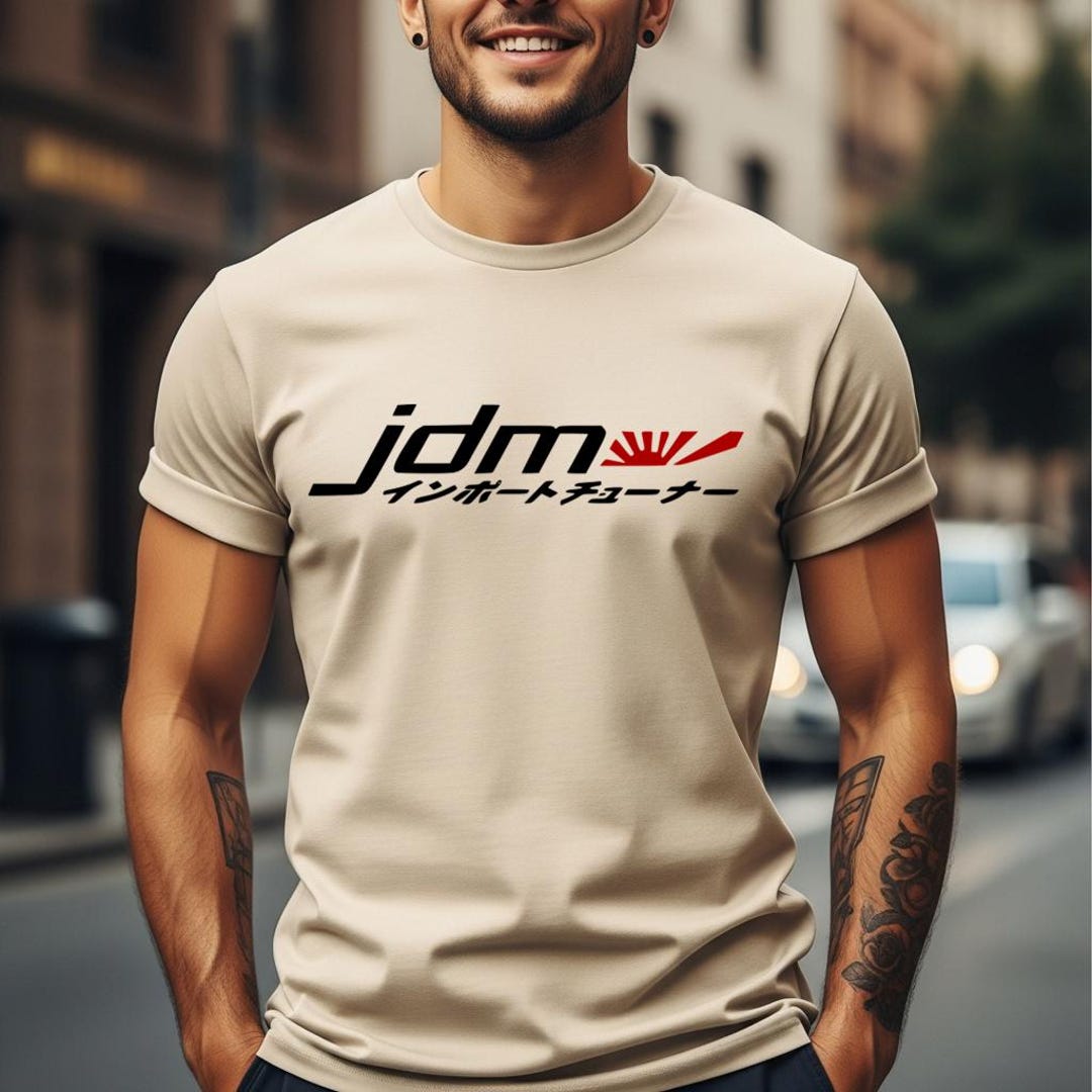 JDM Rising Sun Logo Tshirt | JDM Tshirt | Japanese Import Car Lover ...