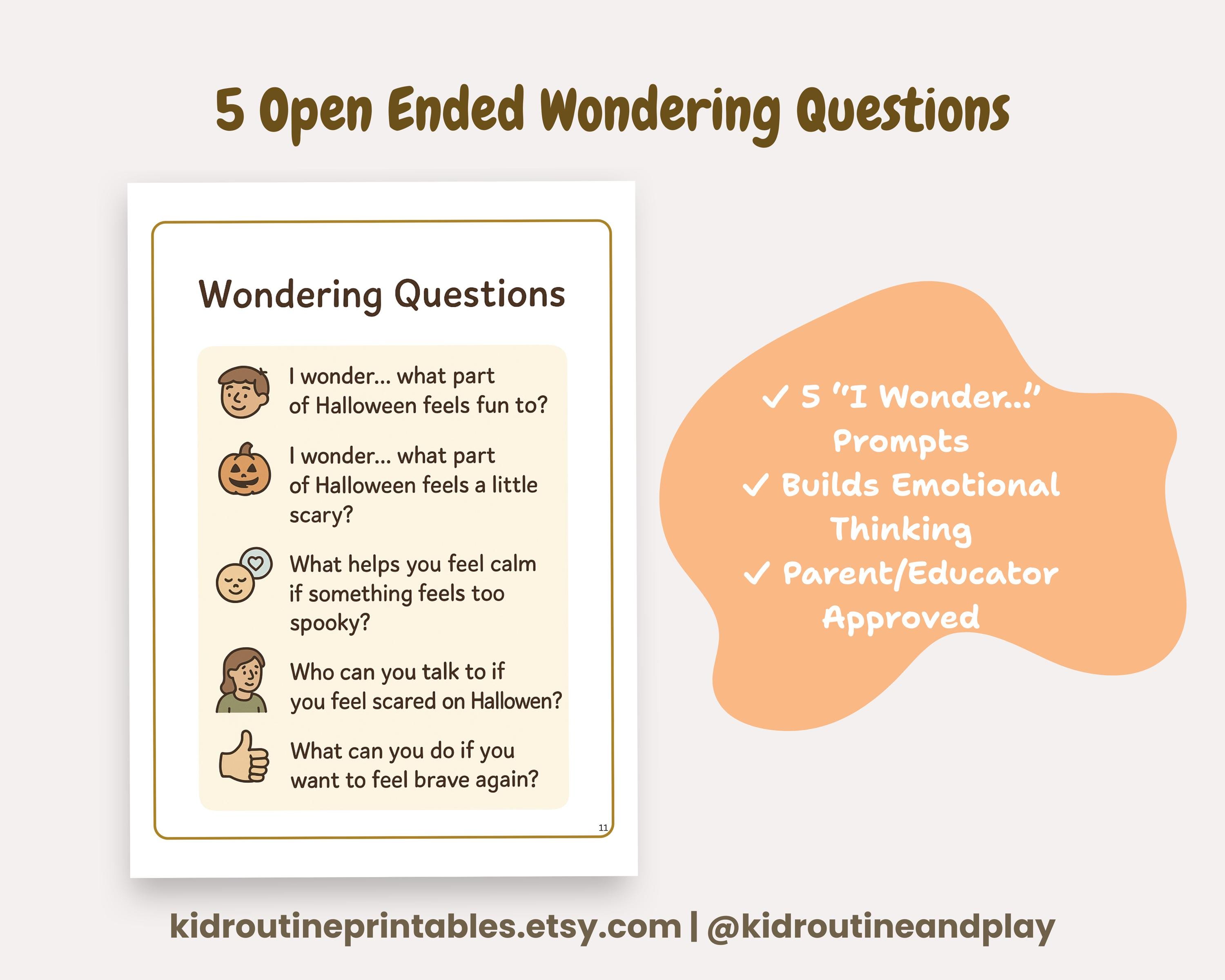 Halloween Social Story PDF, Autism Calm Corner Tool, Toddler Emotions ...